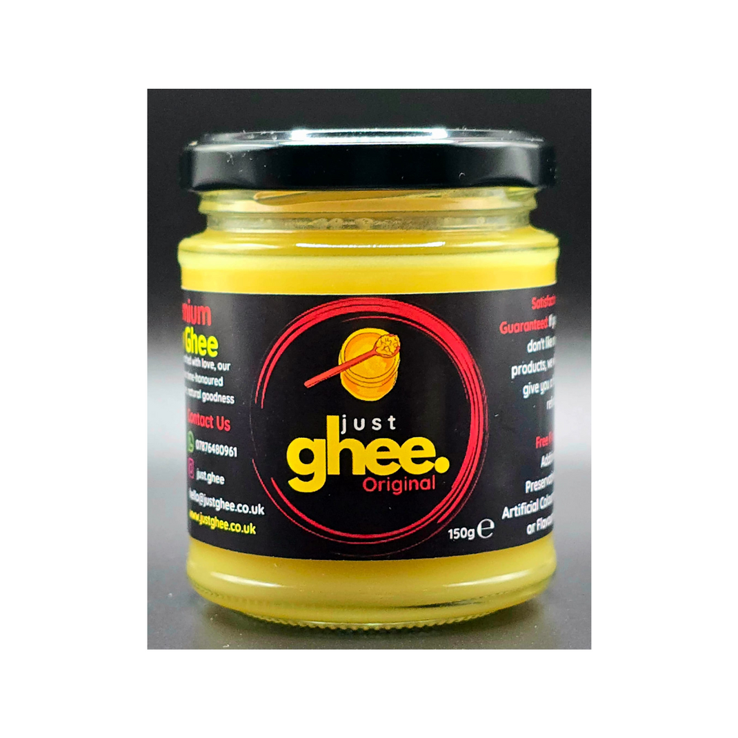 Just Ghee | Premium British Ghee & Flavoured Artisanal Ghee | London
