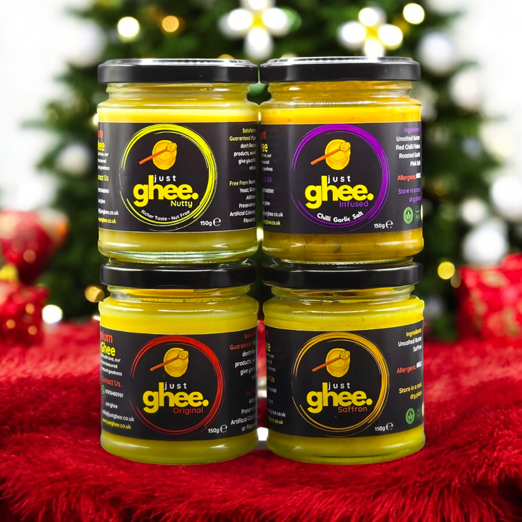 Just Ghee | Premium British Ghee & Flavoured Artisanal Ghee | London